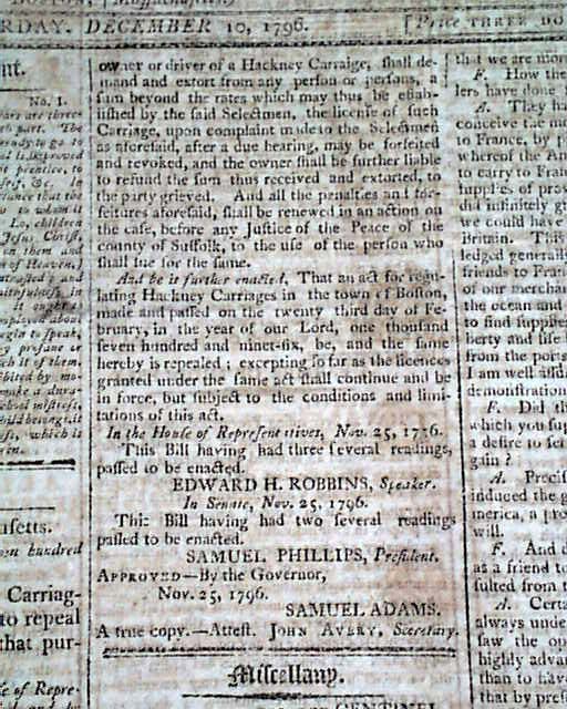 Sam Adams & Paul Revere... - RareNewspapers.com