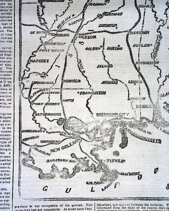 1862 Cotton States... - RareNewspapers.com