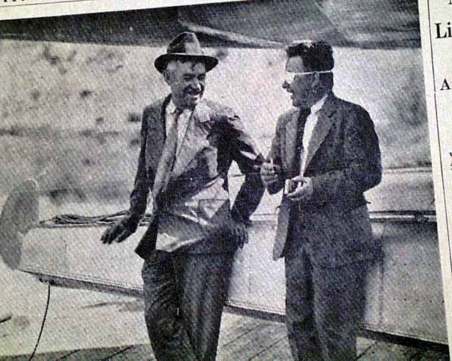 Will Rogers & Wiley Post death in 1935.... - RareNewspapers.com