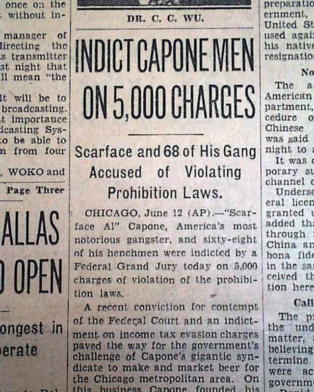 End of Al Capone's empire nears... - RareNewspapers.com