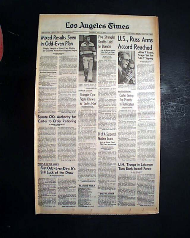 Hillside Strangler arrested in L.A. ?.... - RareNewspapers.com