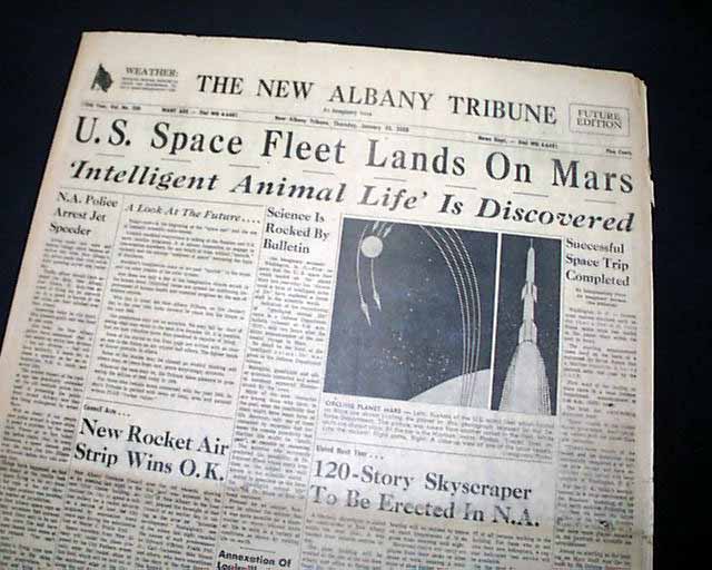 Historic Newspapers For Sale - Original Rare Newspapers ...