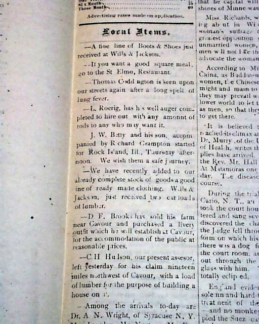 A very rare South Dakota newspaper... - RareNewspapers.com