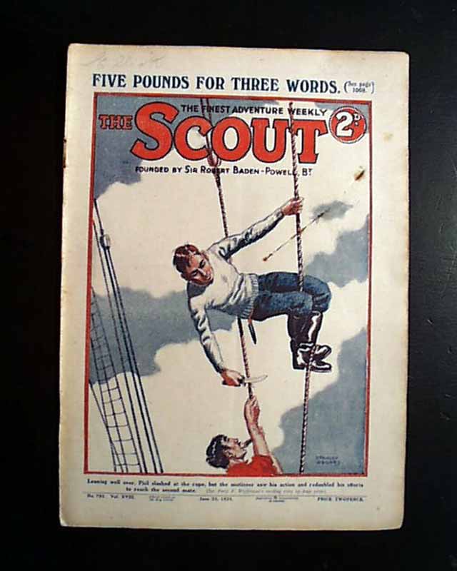 Very early Boy Scout magazine... - RareNewspapers.com