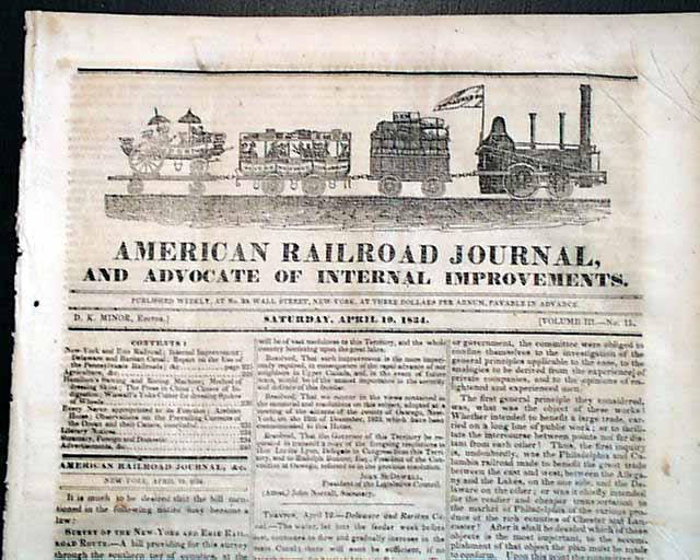 First American railroad publication... - RareNewspapers.com