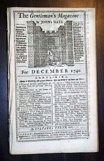 1740 Pre REVOLUTIONARY WAR Magazine Sir Francis Drake Bio ...