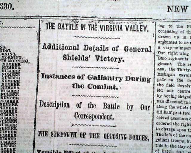 Victory of General Shields... - RareNewspapers.com