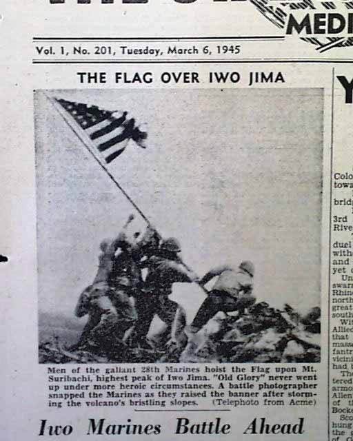 Most famous military photo of all time? - RareNewspapers.com