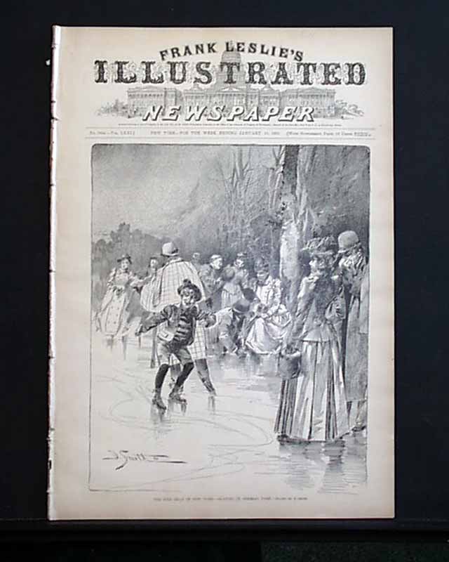 Wagon train attack near Wounded Knee Creek... - RareNewspapers.com