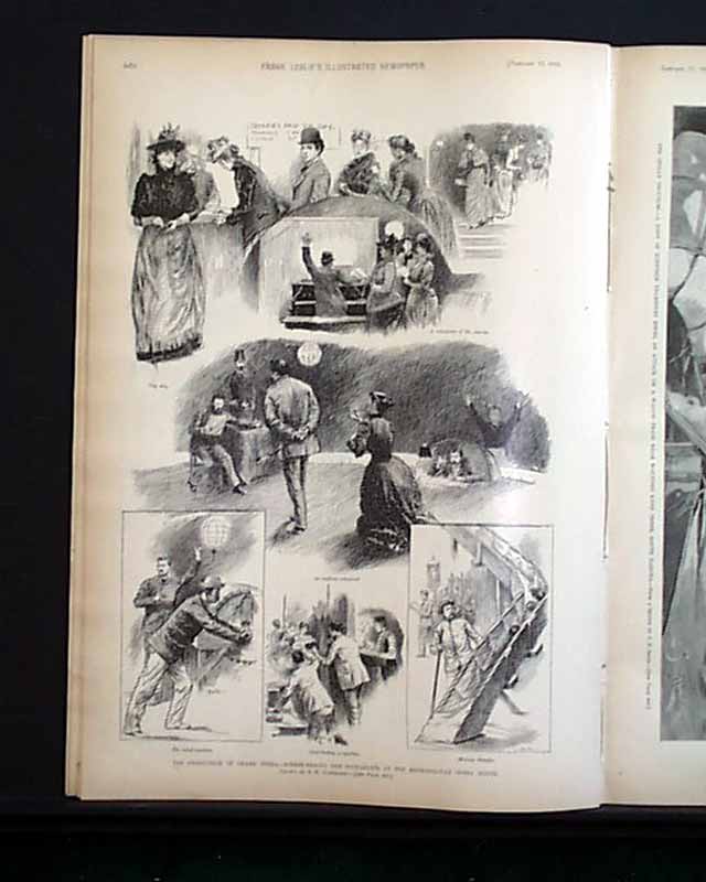 Wagon train attack near Wounded Knee Creek... - RareNewspapers.com