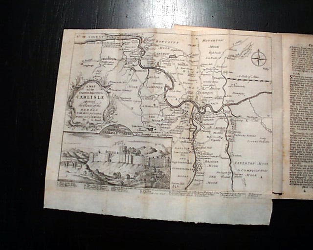 The Jacobite Rebellion... Battle of Culloden with a print of the hero ...