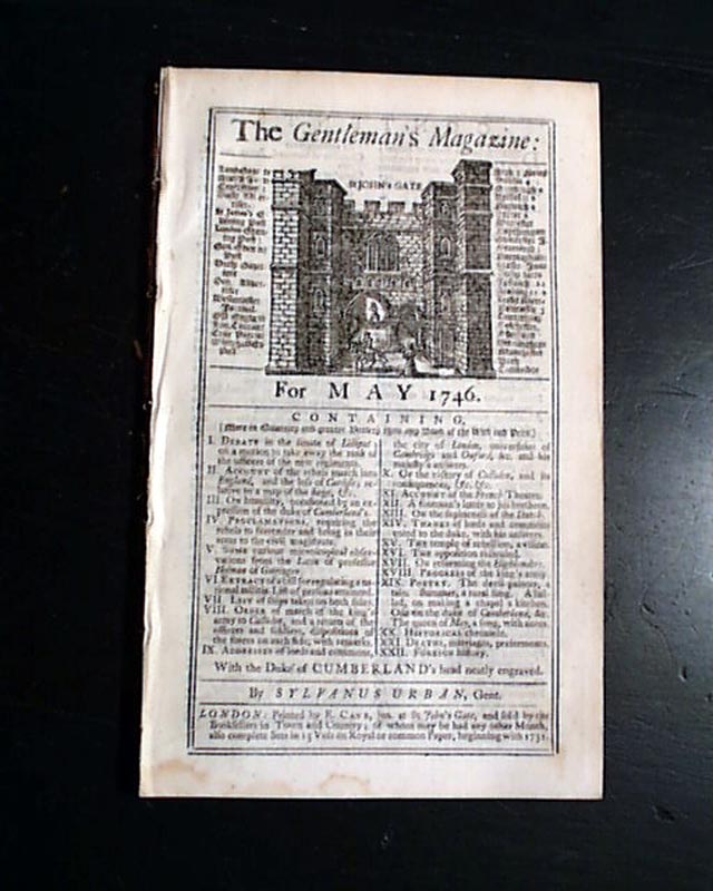 The Jacobite Rebellion... Battle of Culloden with a print of the hero ...