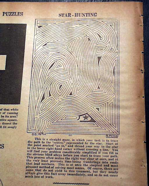 Harry Houdini's "magic" newspaper... - RareNewspapers.com