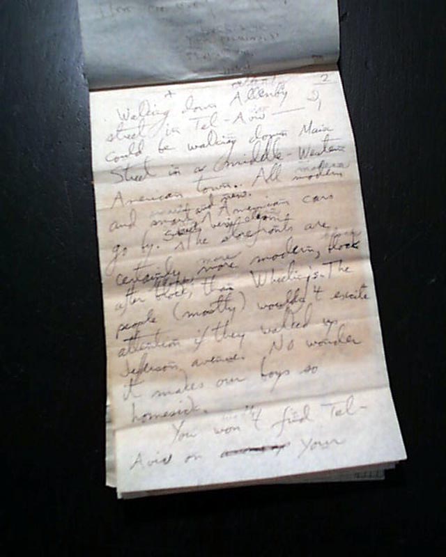 Germans surrender, with a letter from a soldier who was there ...