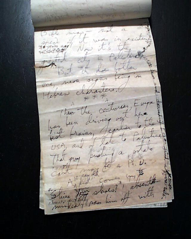 Germans surrender, with a letter from a soldier who was there ...