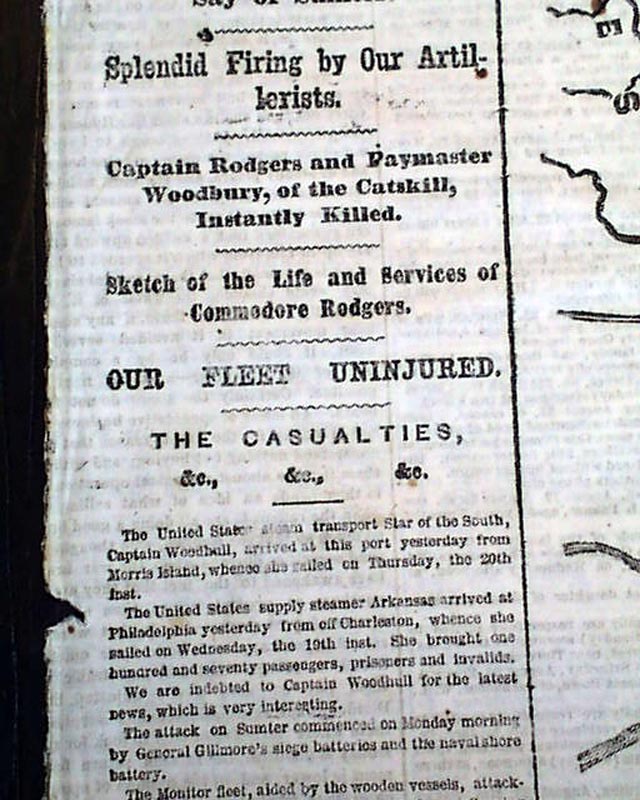 Charleston map... Lawrence massacre... - RareNewspapers.com