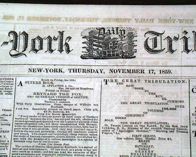 1859 John Brown Harper's Ferry WV... - RareNewspapers.com