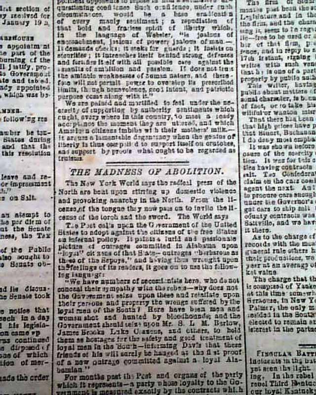 The despotic power of Lincoln... - RareNewspapers.com