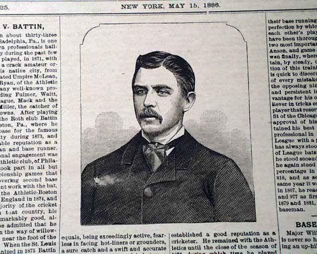 Adrian (Cap) Anson... Hall of Famer... Aggressively promoted ...