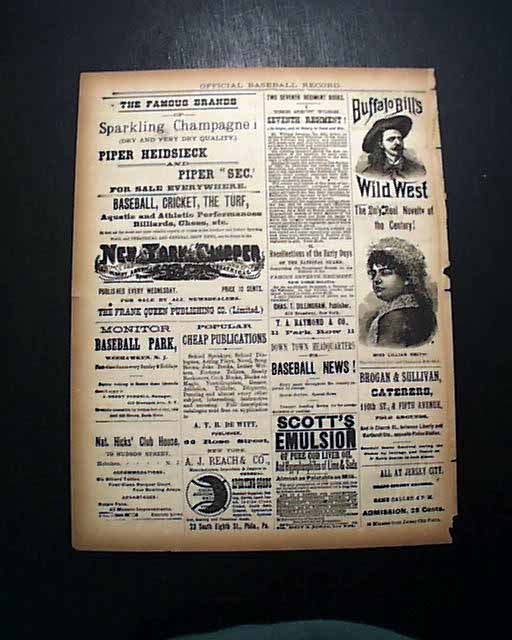 Rare baseball newspaper... - RareNewspapers.com
