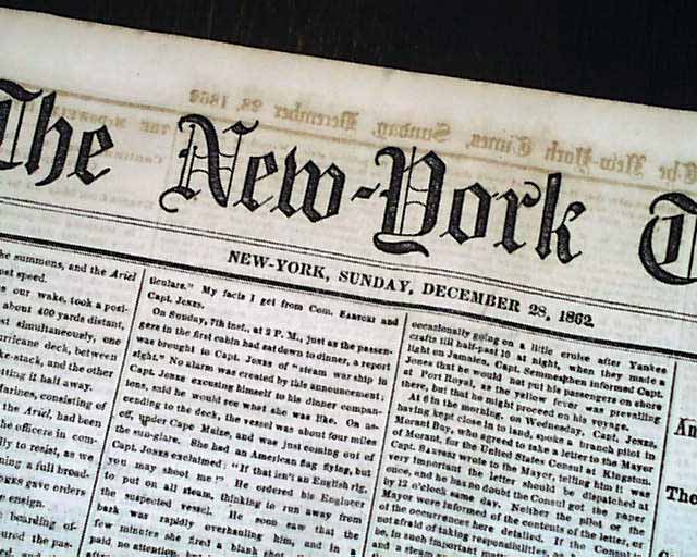 Proclamation signed by Jefferson Davis: Butler to be hanged ...