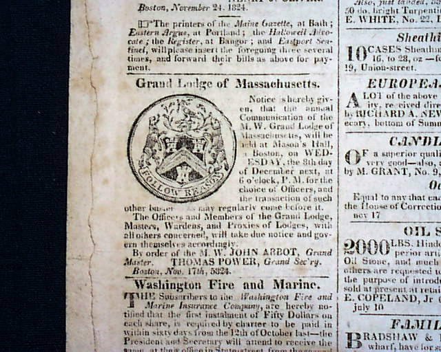 1824 Presidential election... - RareNewspapers.com