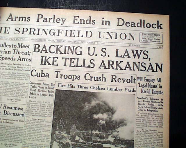 "Little Rock Nine" Central High School... - RareNewspapers.com
