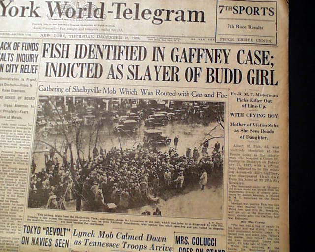 อัลเบิร์ต ฟิช (Albert Fish) แวมไพร์คร่า 100 ศพ แห่งบรูคลิน | อมรณา ...