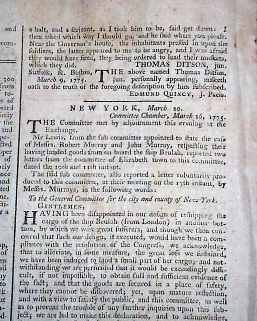 Gerat account of Ditson's famous tarring & feathering case ...