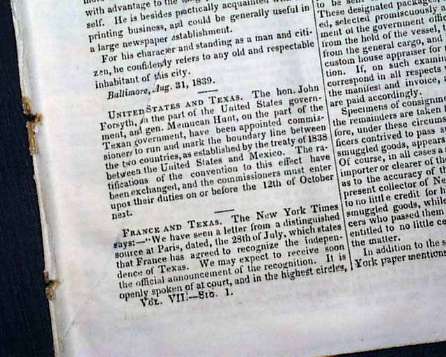 The Amistad... Suspicious vessel captured... - RareNewspapers.com
