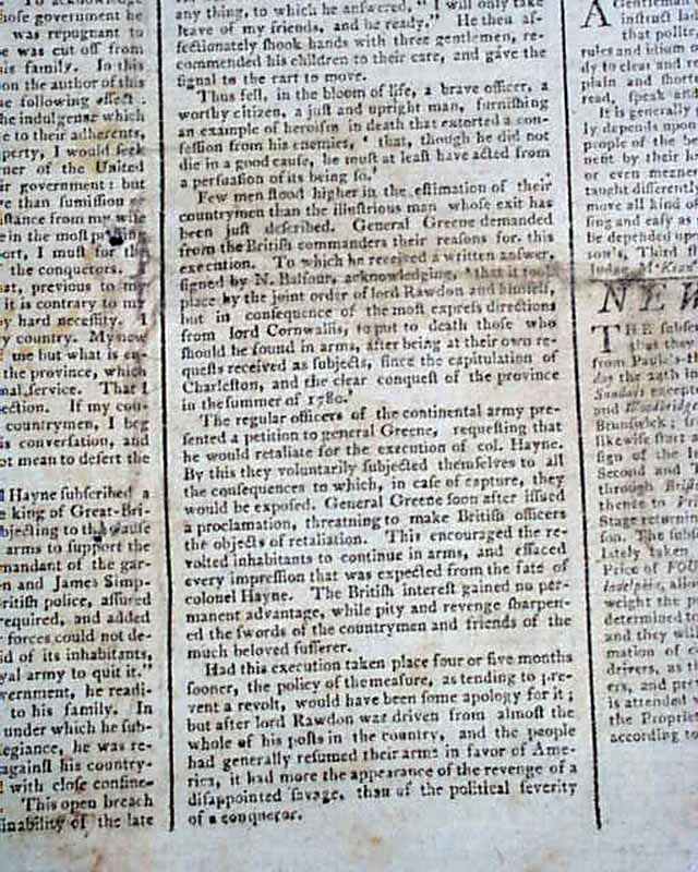 From the year before the creation of the Constitution ...