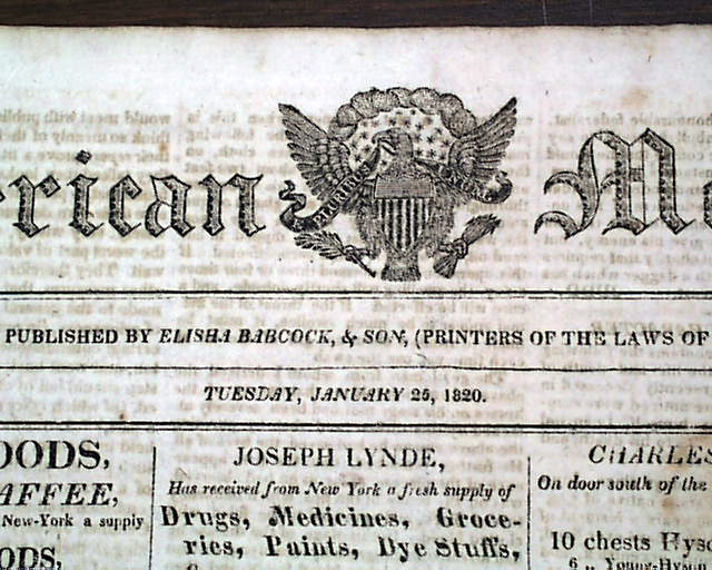 Historic Newspapers For Sale - Original Rare Newspapers ...