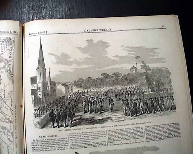 Emancipation Proclamation & battle of Antietam... - RareNewspapers.com