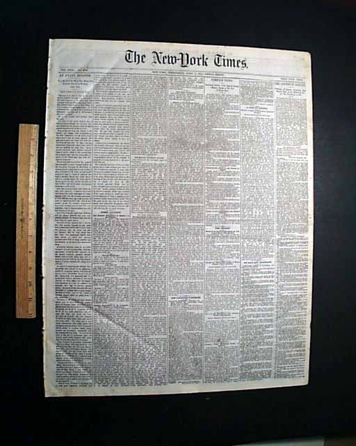 First report: the wreck of the Atlantic... - RareNewspapers.com