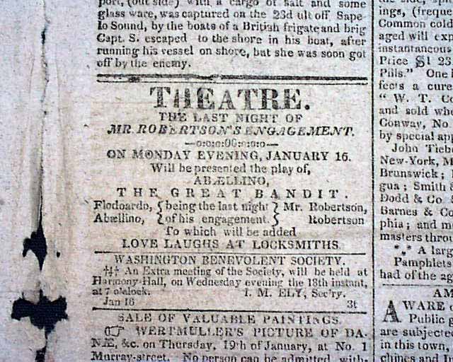 USS President in 1815... - RareNewspapers.com