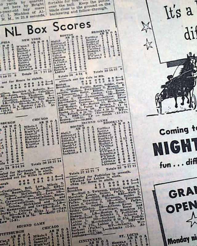 1st baseball game broadcast in color TV.... - RareNewspapers.com