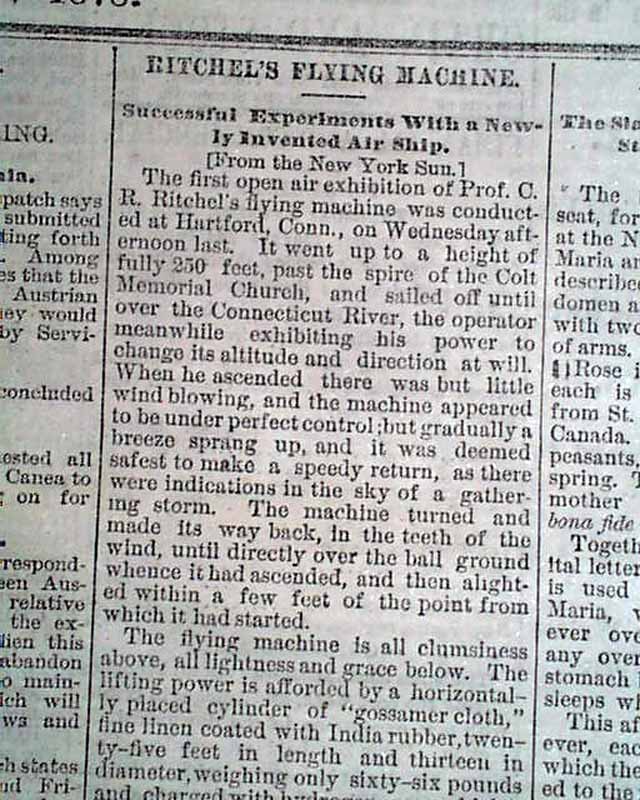 Charles F. Ritchel dirigible.. - RareNewspapers.com