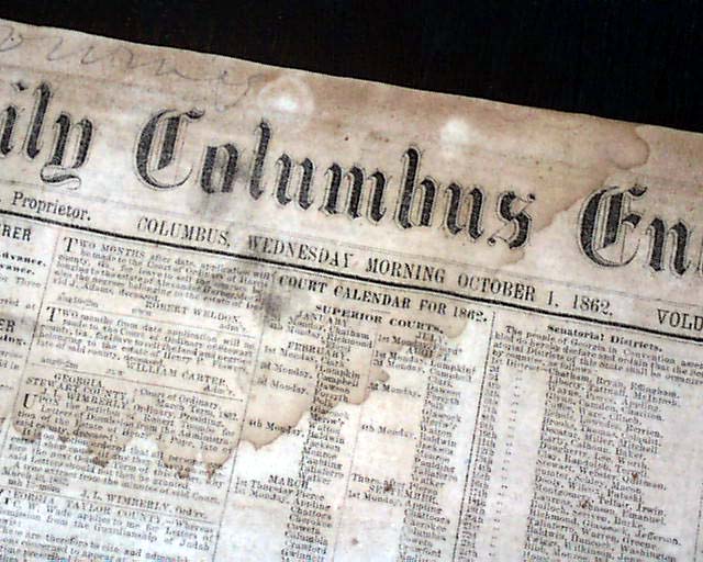 Emancipation Proclamation in a Confederate newspaper ...