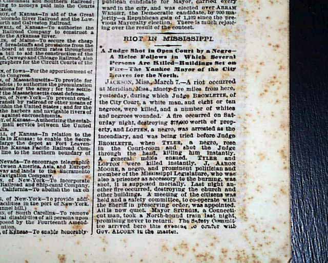 Meridian race riot of 1871.... - RareNewspapers.com