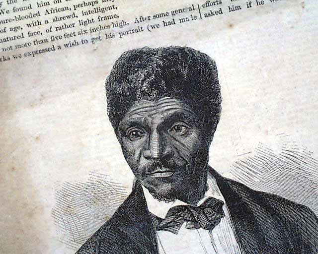 Dred Scott on the front page... One of the most desired Leslie's issues ...