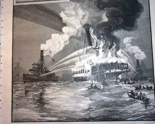 Steamboat Fire Engines in 1884.... - RareNewspapers.com