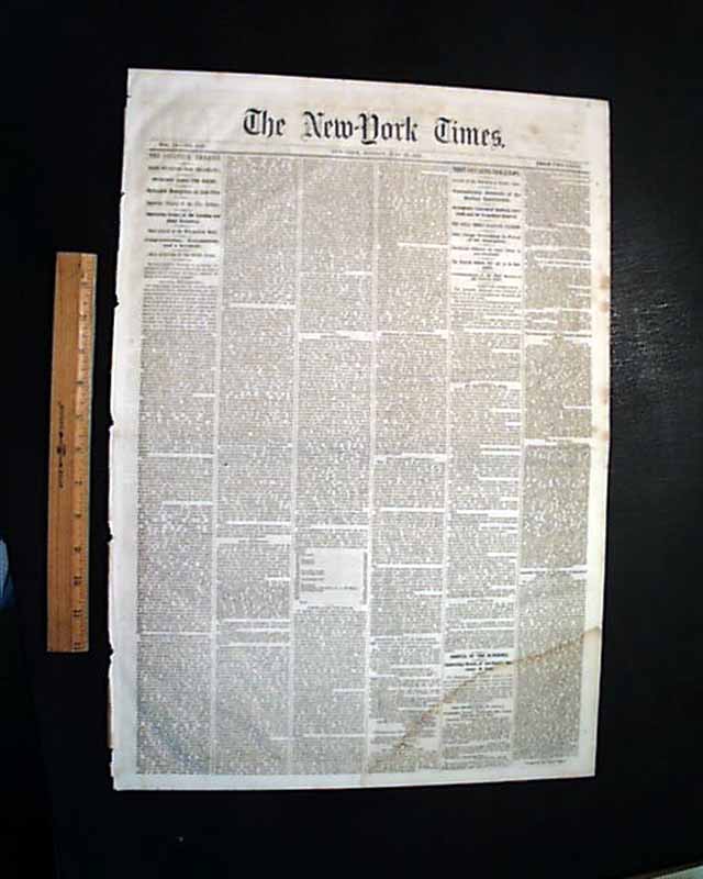First Japanese Embassy... Capture of a slave ship... - RareNewspapers.com