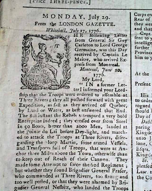July, 1776 with a call for a Declaration of Independence ...