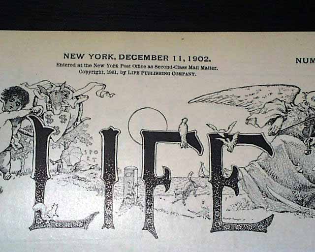 Life magazine in 1902... - RareNewspapers.com