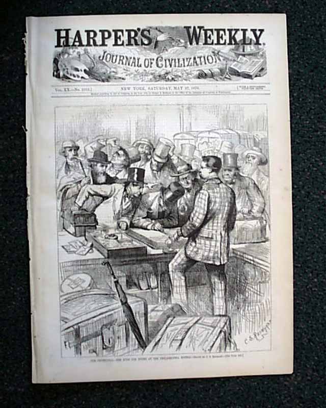 Harper's Weekly 19th Century Collectible Gift Issue w/ Prints ...