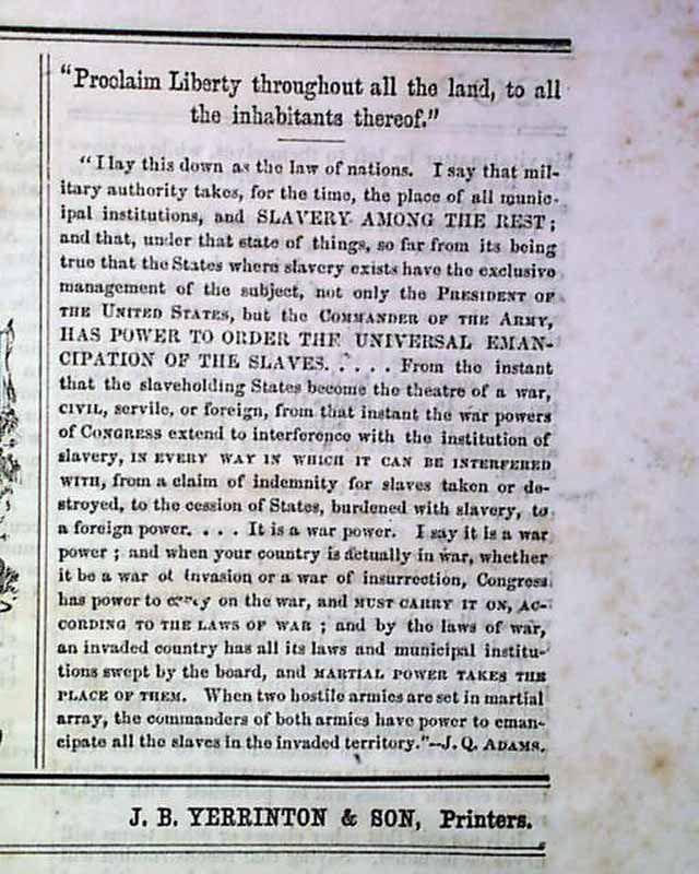 Abraham Lincoln & his proclamation of amnesty... - RareNewspapers.com