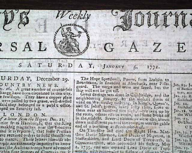Trial regarding the Boston Massacre... - RareNewspapers.com