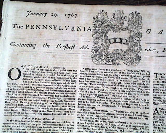 Colonial Philadelphia... - RareNewspapers.com