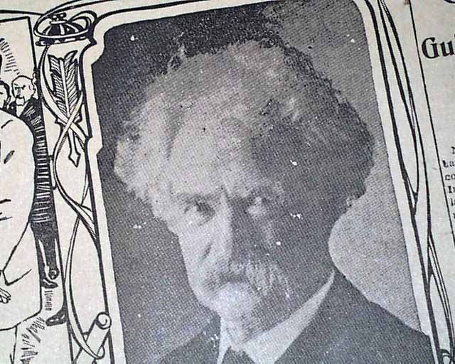 1906 Mark Twain... - RareNewspapers.com