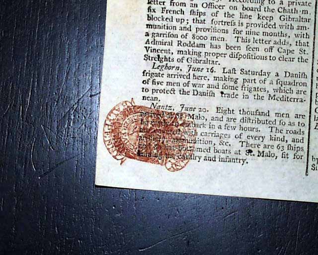 1779 Letter from a Loyalist... Rev. War... - RareNewspapers.com